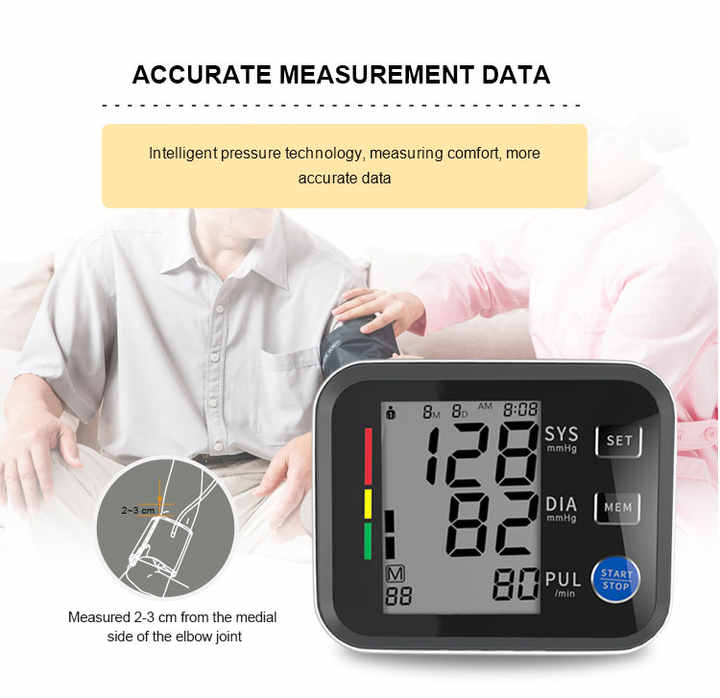Smart Sphygmomanometer - Accurate Blood Pressure Monitor