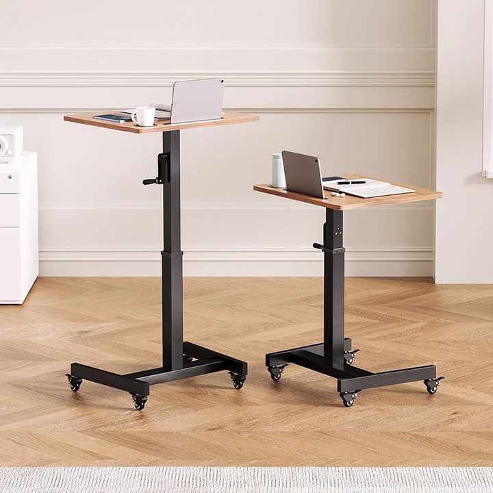 Adjustable Electric Standing Desk Computer Workbench Mobile Durable ...