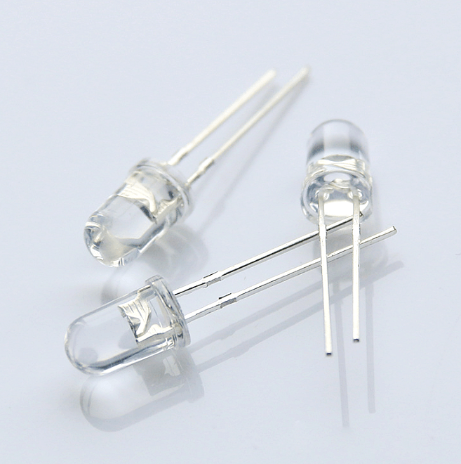 Multicolor Led Fast Flashing Round Clear 20deg 2 Pin Dip Rgb Led ...