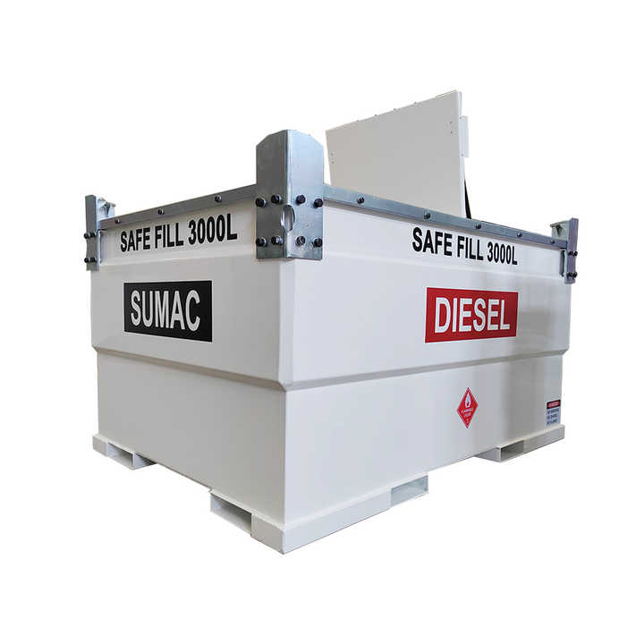 SUMAC Newest 3000L Removable Inner Tank Gasoline Container Fuel Storage ...