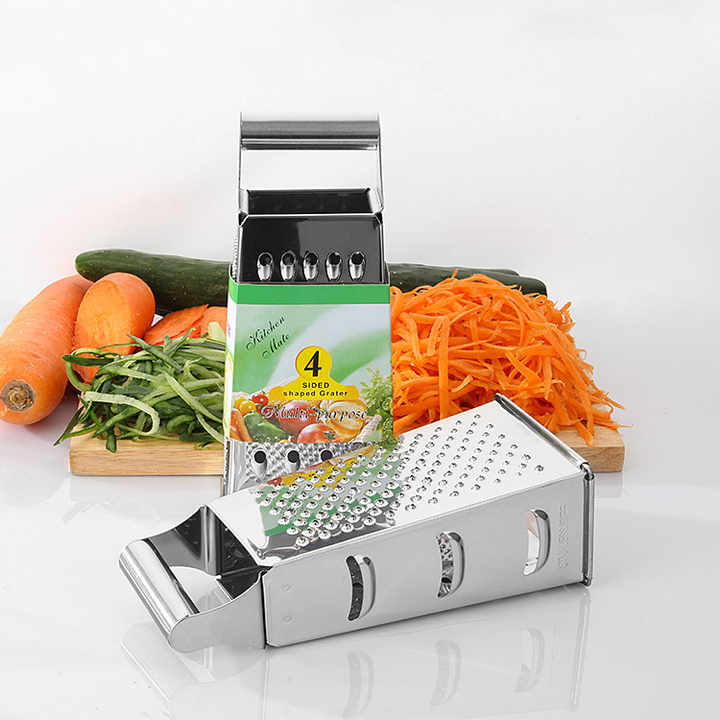 Tower-shaped Cheese Grater Four-side Box Grater Vegetable Slicer Multi ...