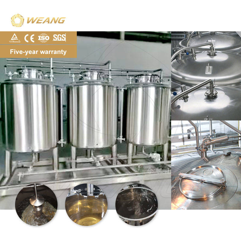 Stainless Steel Clean in Place System Cleaning Machine Station ...
