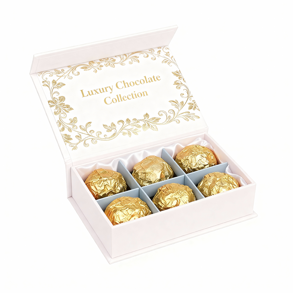 Custom Logo Chocolate Box Luxury with Dividers with Factory Price and ...