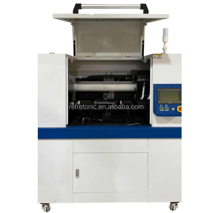 Refretonic Cylinder UV Direct Printer Work on Cylindrical Tapered and ...