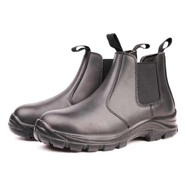 Unisex Chelsea Leather Steel Toe Waterproof Safety Shoes
