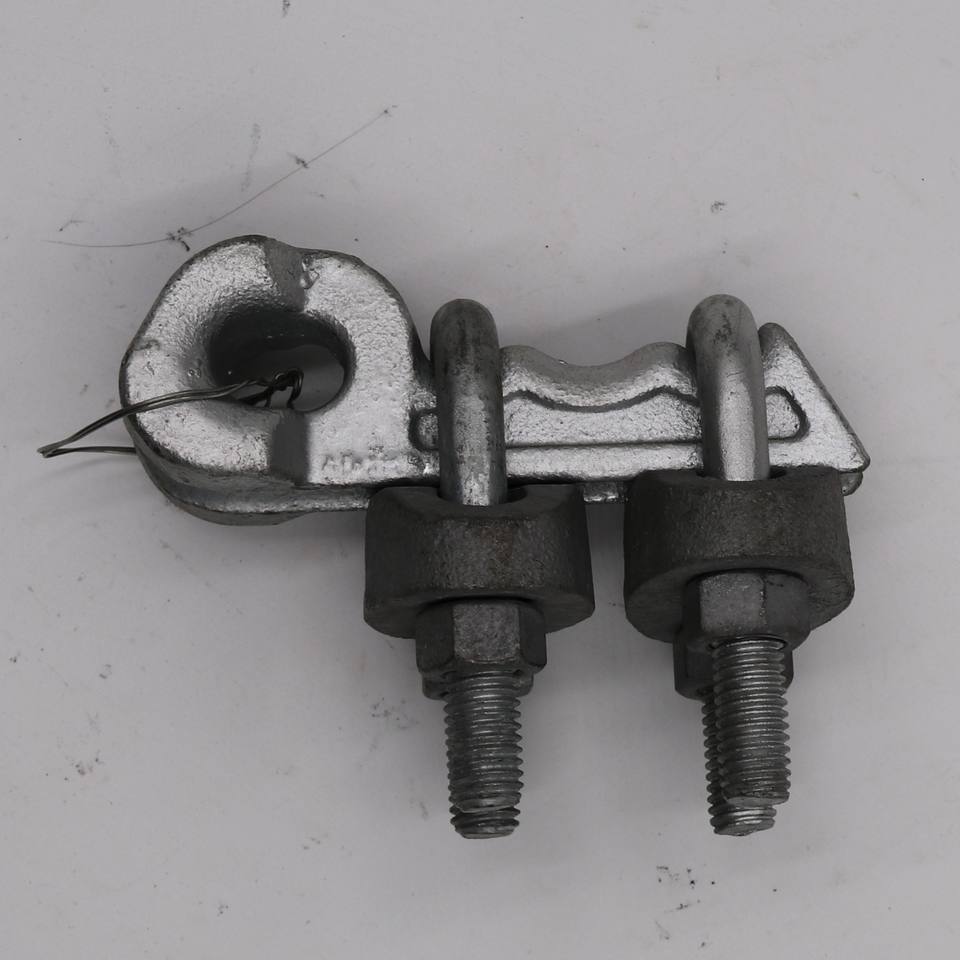 Terminating Clamp With U Bolts Type Galvanized Malleable Iron Strain ...