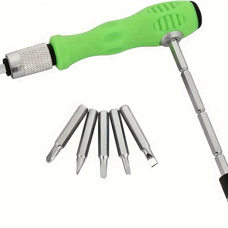AIRAJ 32-Piece Magnetic Mini Electric Screwdriver Set Bits for Laptop ...