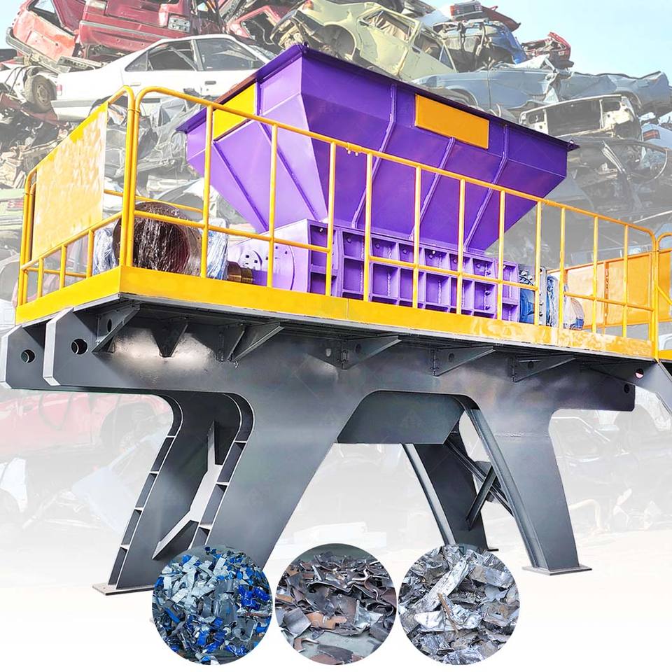 Car Parts Car Chassis Gearbox Radiator Scrap Metal Iron Car Shredder ...