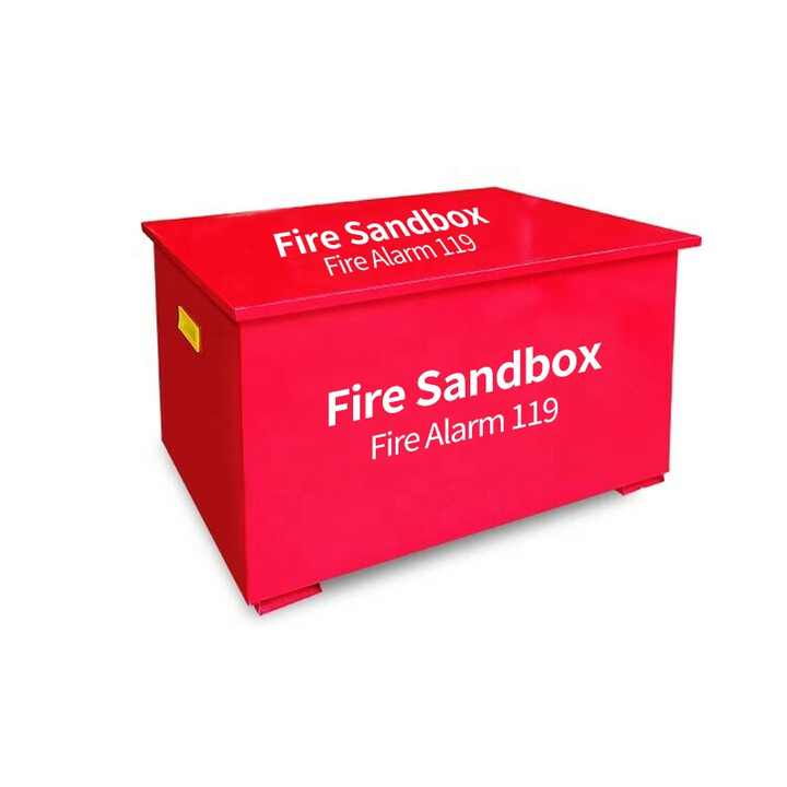 Firefighter Equipment - Durable Fire-Sand Box for Safety
