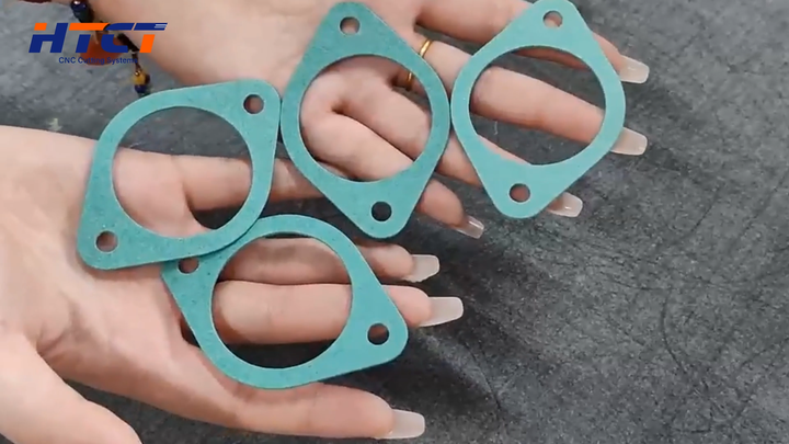 Automatic CNC Rubber Gasket Cutter Making Machine Mini Gasket Cutting ...