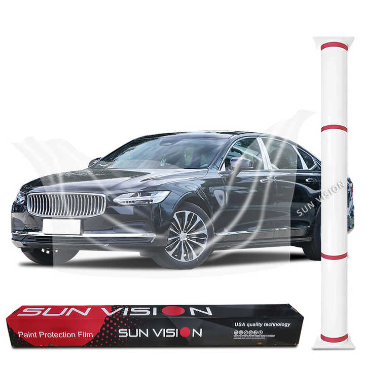 Clear TPU PPF Film 7.5Mil Paint Protection Film Anti-yellowing Heat ...
