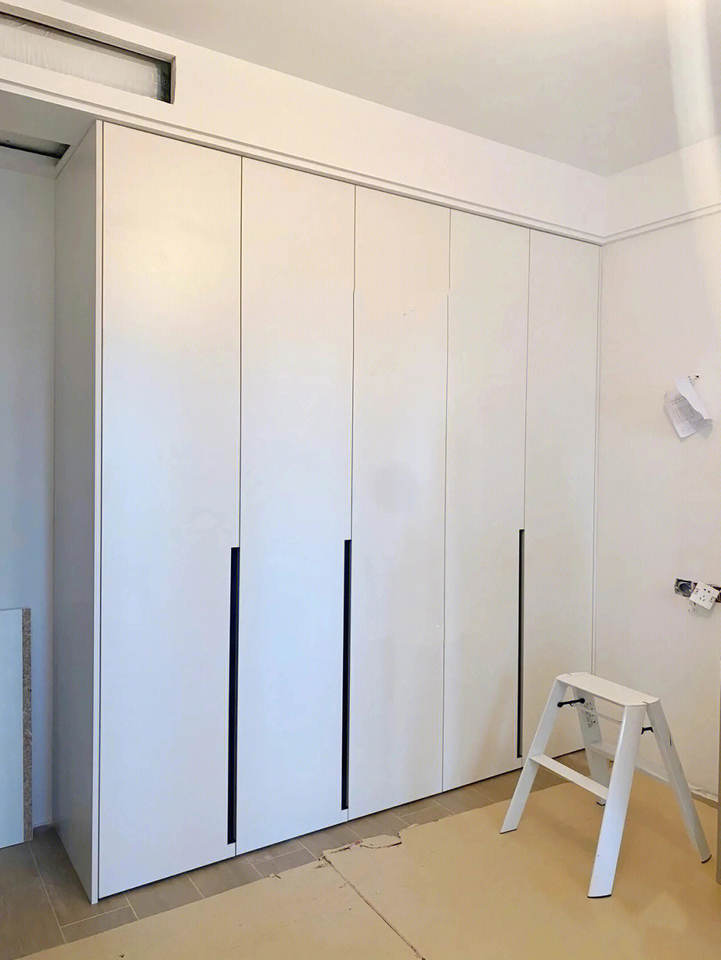 APC Modern Shaker Style Wardrobe with Sliding Doors-Solid Wood ...
