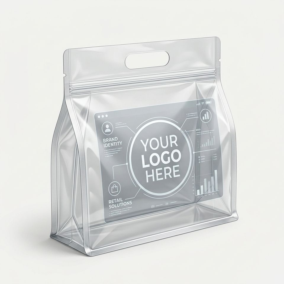 Custom logo PVC Transparent Clear Large Waterproof Beach Bag Shopping ...