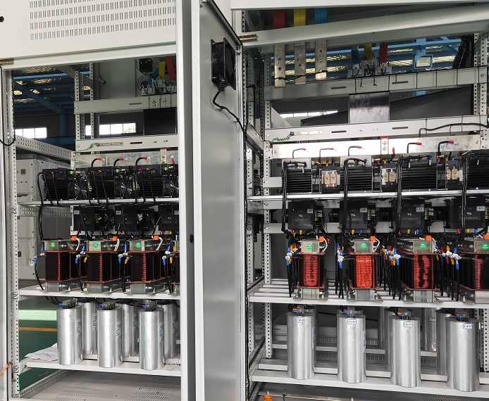 Improve Power Factor with Busbar Connection Capacitor Bank Panel