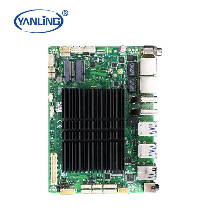 Tough and Resilient Dual Display Motherboard J6412 D26 2HE Industrial Control Itx Mainboard ...