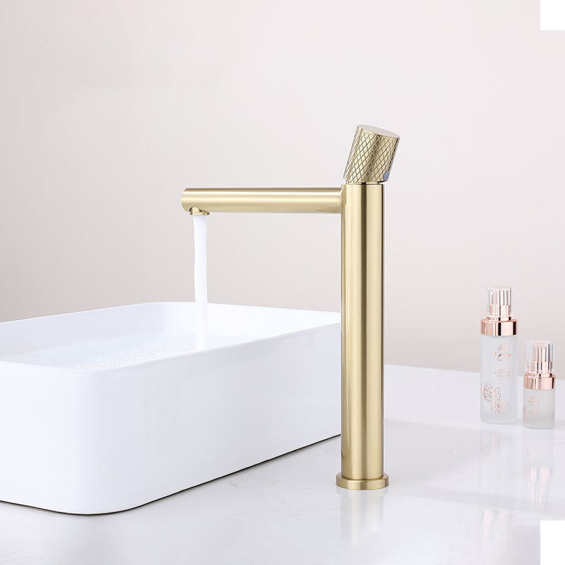 Hotel Apartment High Basin Hot and Cold Water Faucet Bathroom Sink ...