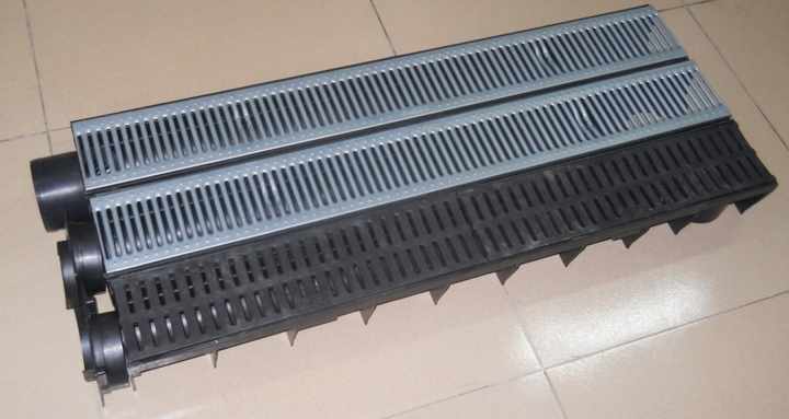 Lightweight Modular Drain Channel System for Residential Landscape ...