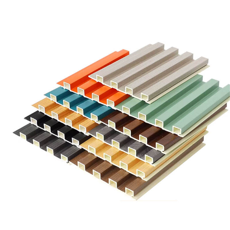 Exterior Cladding Siding PVC+Bamboo Wood Fiber Modern Design Waterproof ...