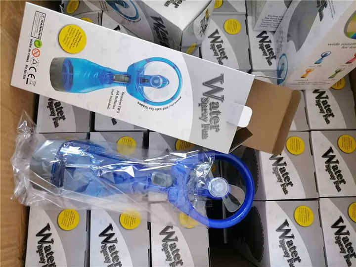 Portable Handheld Mini Water Spray Fan Summer Outdoor Travel Cooling ...