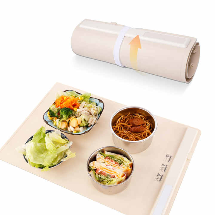 Hotsale Silicone Food Warmer Mat Portable Folding Hot Plate Warm Plate ...
