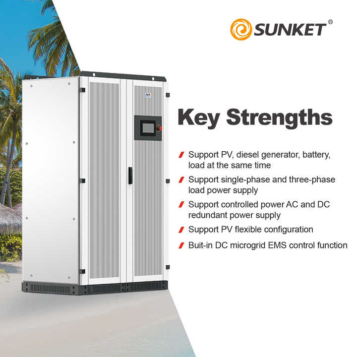 Megarevo Hybrid Inverter 100Kw 150Kw Three-Phase Mps Microgrid Hybrid ...