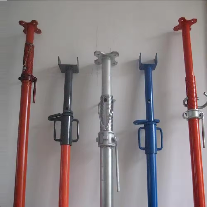 Q235 Heavy Duty Adjustable Steel Prop Shoring Jack for Scaffolding ...