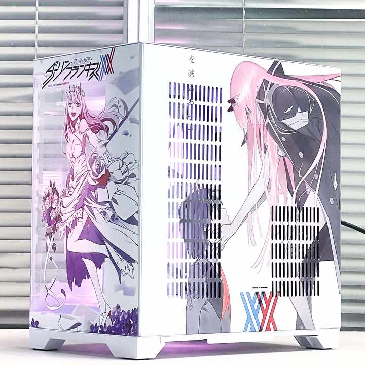 DARLING in the FRANXX CODE:002 Custom Anime PC Case with Tempered Glass ...