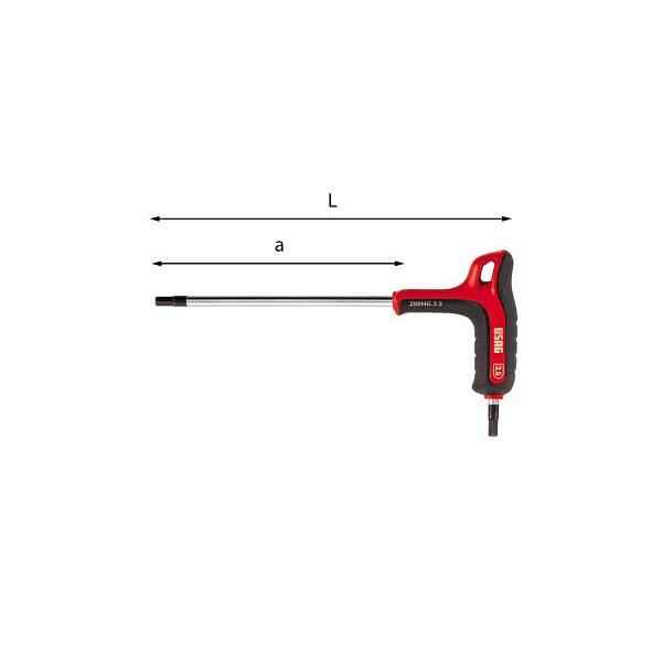 USAG - U02801402 Allen key with bi-material handle - EAN 8001150036415 ...