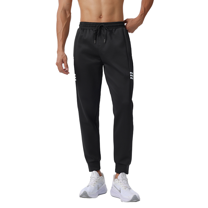 Customizable Men's High-Waist Gym Pants Breathable Fast Drying ...