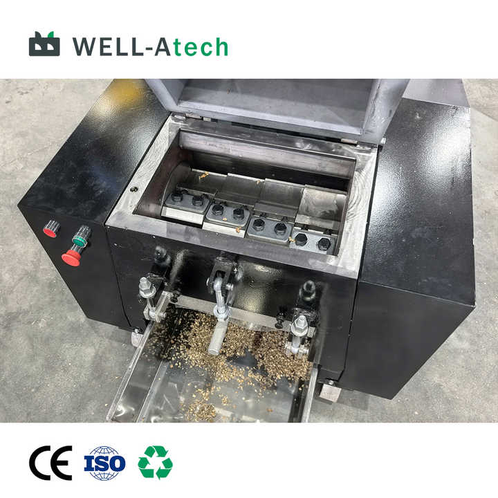 Industrial Crushing Machine Fabric Waste Hard Plastic Crusher for PVC ...