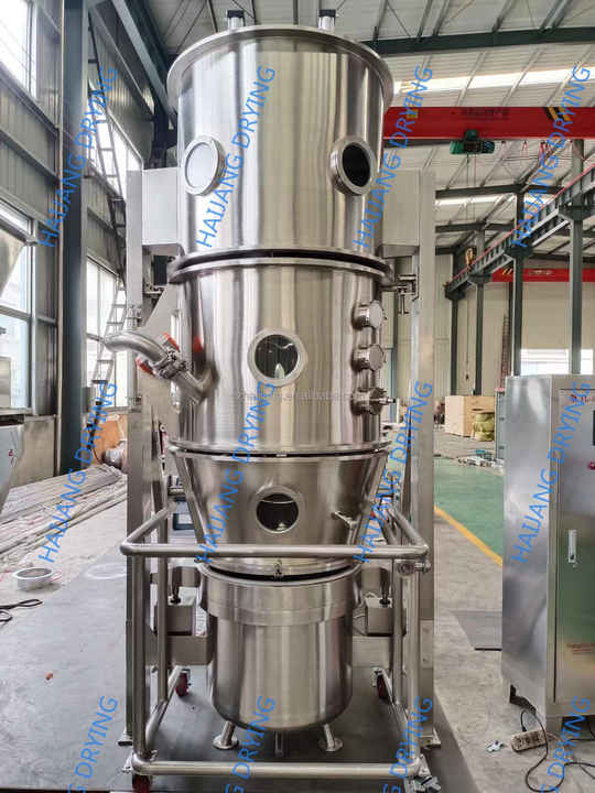 FL Model Fluid Bed Process Granulator - Lab Use Mini Fluidized Bed Dryer