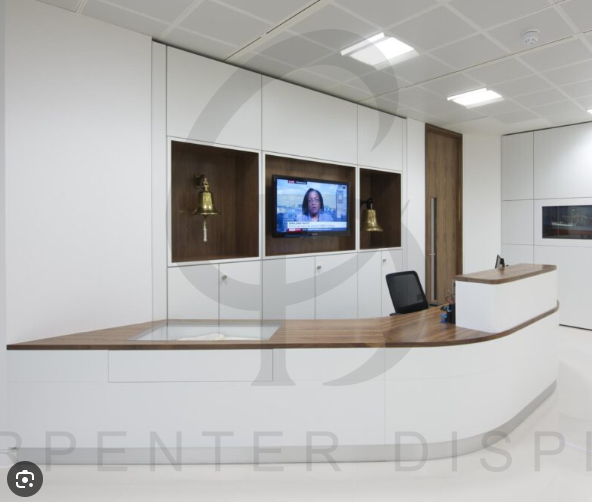 TV News Desks - Premium Broadcast Furniture for Sports Rooms