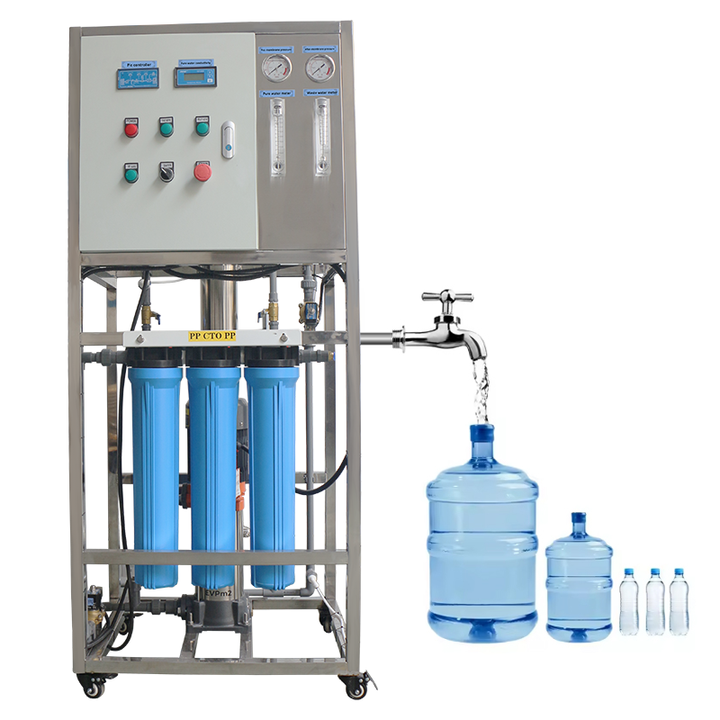 Water Deionizer 0.25T/H Industrial Reverse Osmosis Filter Machine OEM