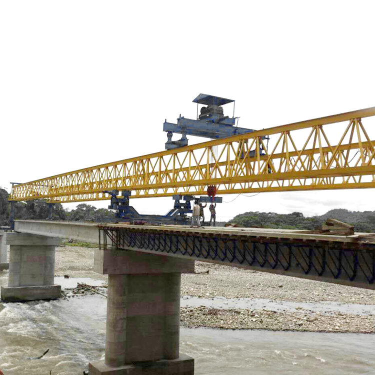 100ton Pont Ferroviaire lancement De Poutre De portique grue à Montage ...
