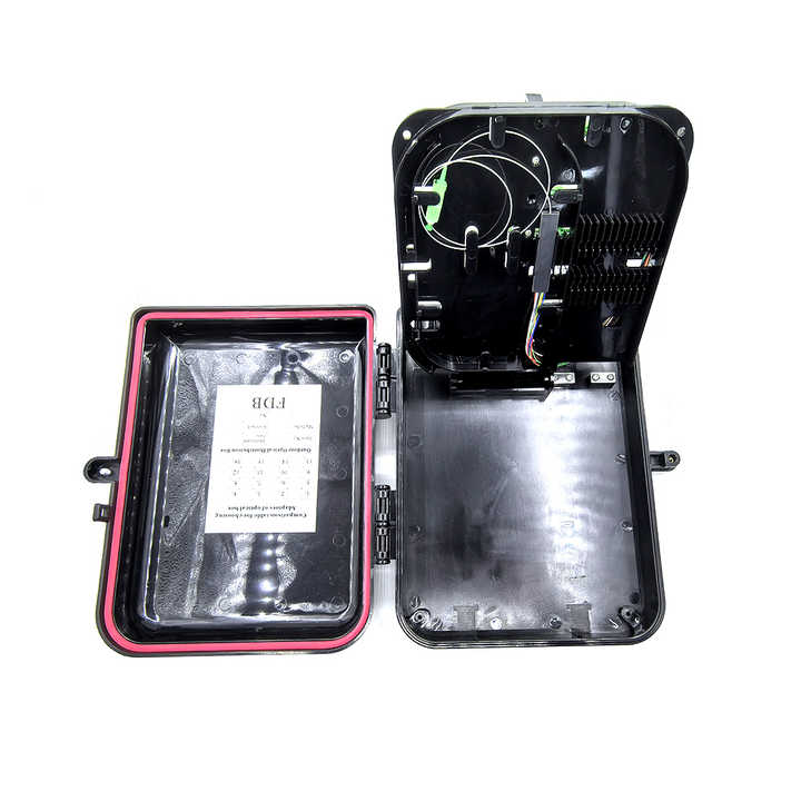 Outdoor 16 Core ABS FDP Fiber Optic Waterproof IP6x Distribution Box ...