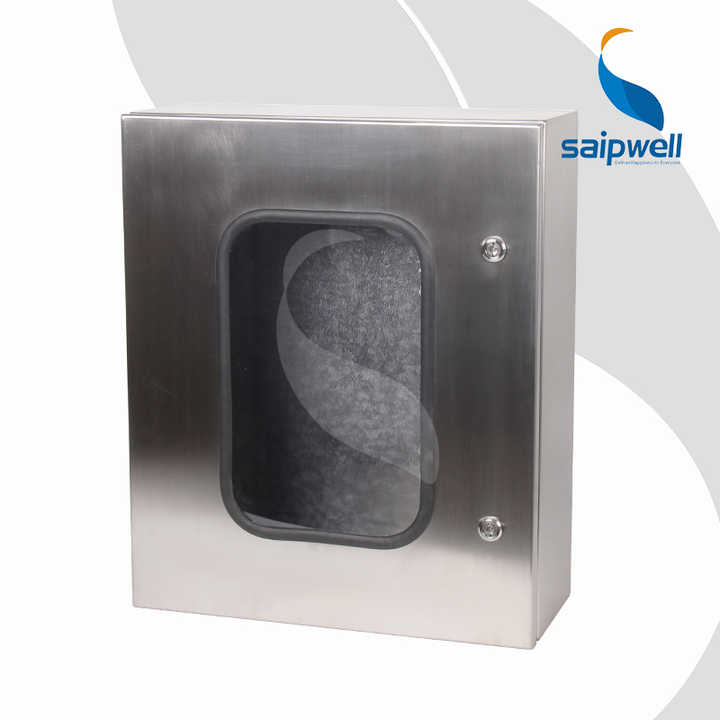 Saip/saipwell Sus304/sus316 Stainless Steel Ip65/ip66 Clear Window ...
