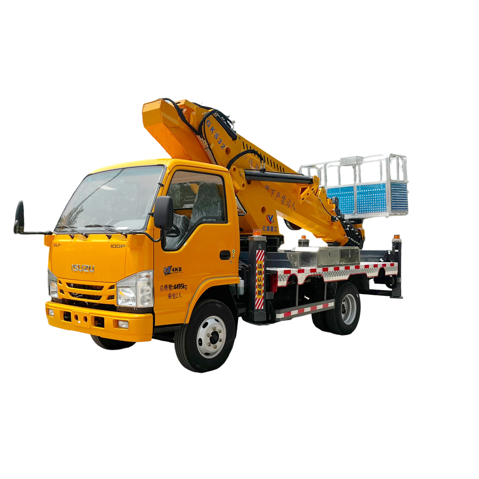 New ISUZU 32m Diesel Manual Hydraulic Aerial Work Vehicle Truck Mounted ...