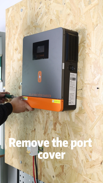 PowMr 6200W 220Vac Solar Inverter 6.2KW 48V Pure Sine Wave Hybrid Solar Inverter with MPPT Solar ...