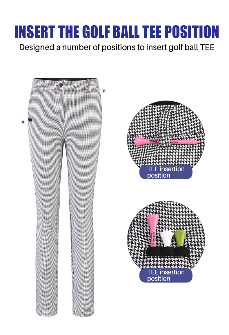 PGM KUZ118/119 custom fitted golf pants polyester flex fabric golf ...