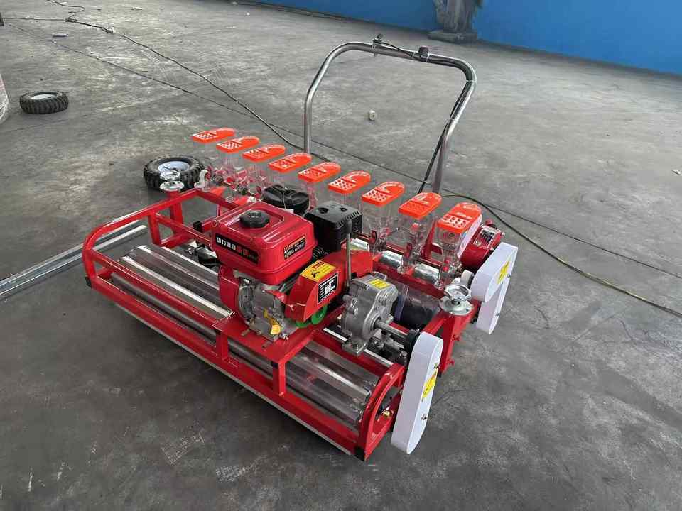 Green Vegetable Seeder Planter Onion Planting Machine / Sesame Cabbage ...