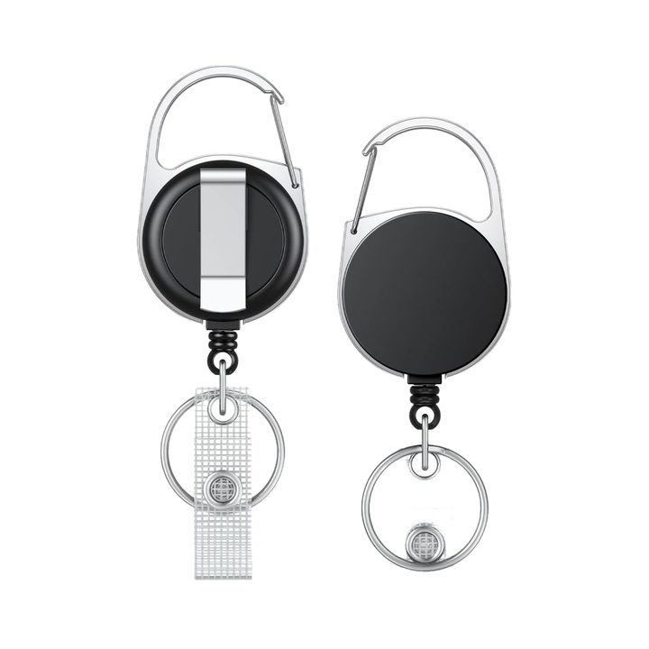 Retractable Keychain Retractable Badge Reel Heavy Duty Badge Holder ...