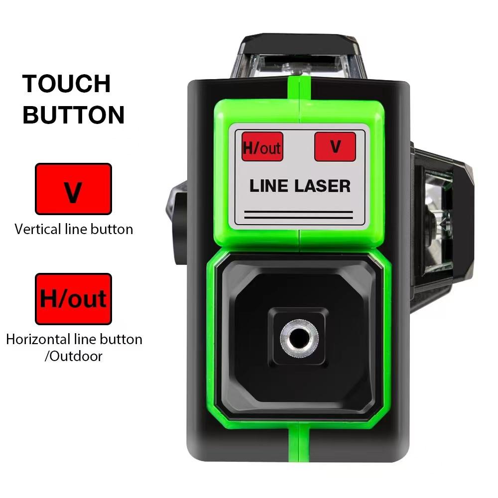 360 Degree Laser Level China Professional Beam Level Laser 12 Lines 4D ...