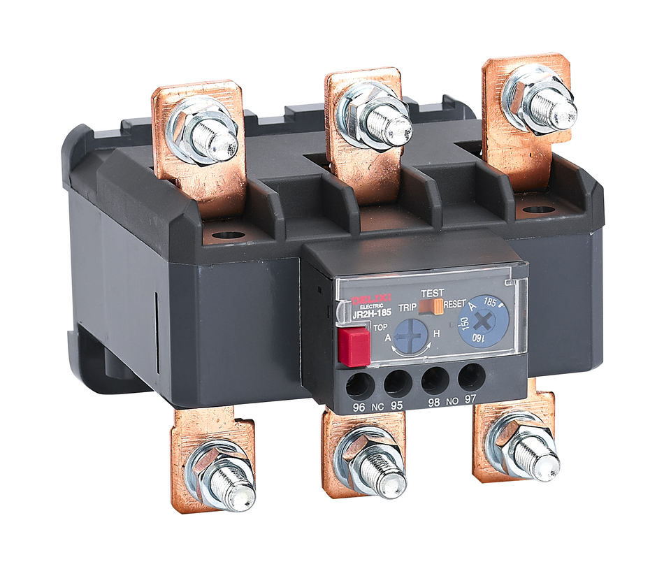 Delixi JR2H Miniature Epoxy Encapsulated 25A 38A 93A Thermal Relay ...