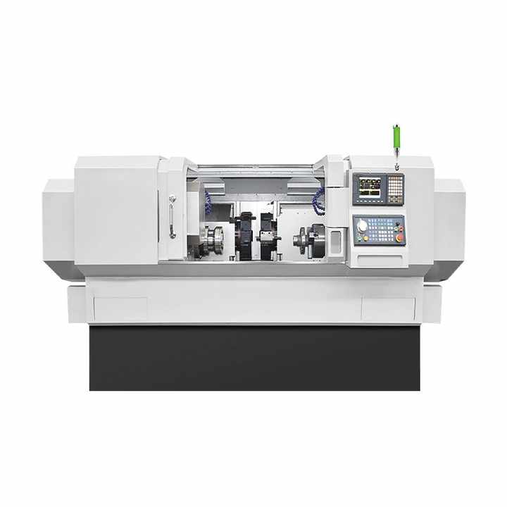 YanHua 10-DIIP 10 Inch Spindle CNC Lathe Machine Dual Power Turret 4-Axis Slant Bed Medium Duty ...