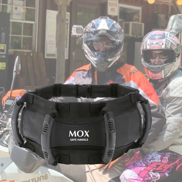 Motorcycle Passenger Safety Belt - Secure & Comfortable