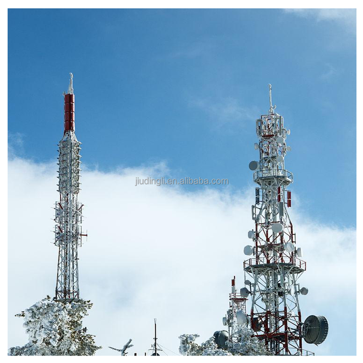Hot DIP Galvanizing Telecom Antenna Mast Pneumatic Angle Steel ...
