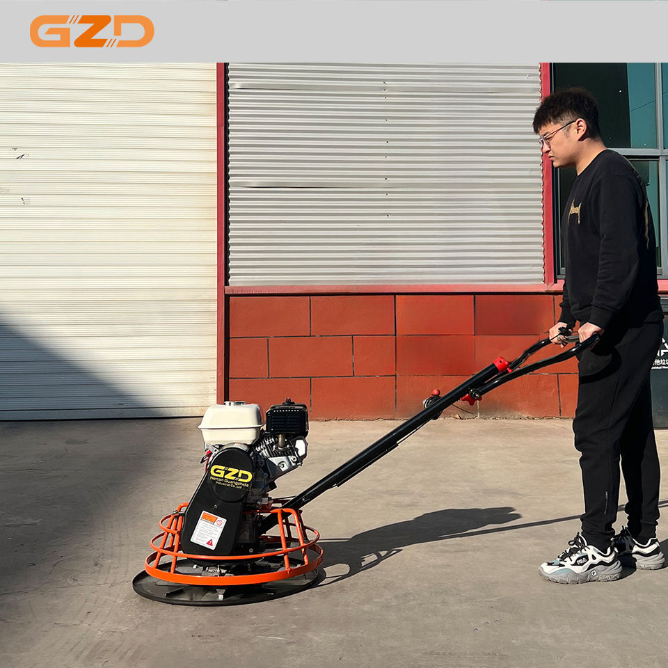 Concrete Smoothing Finish Machine Small New Mini Power Trowel Dmr600 ...