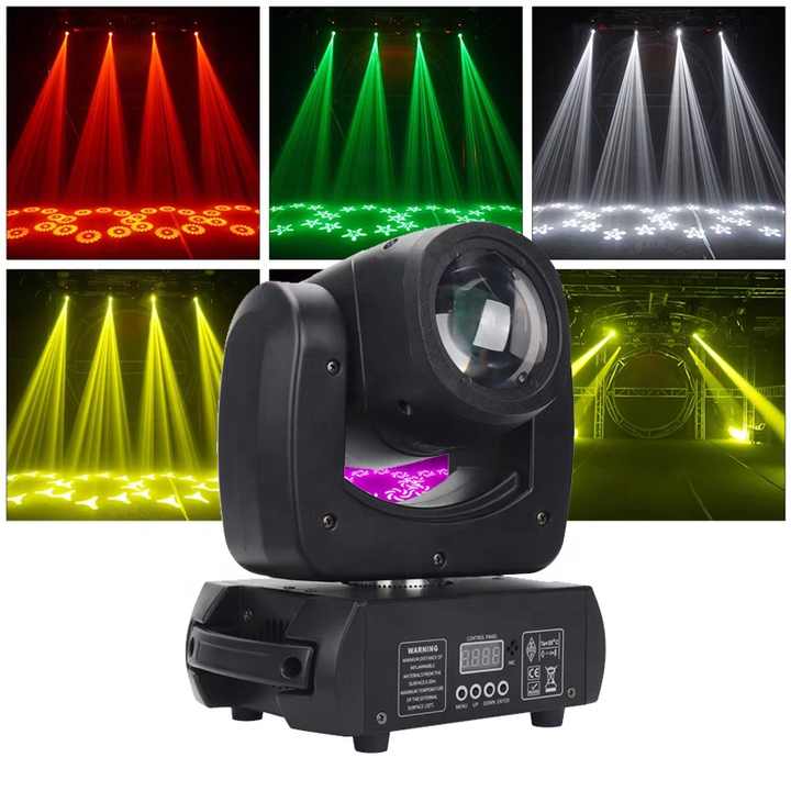 Compact 120W Beam Spot Moving Head Based on 80W COB LED and Smooth ...