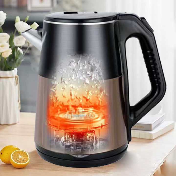 Home Appliance 1.8L 220v Cordless Jug Fast Water Boiling Glass Electric ...