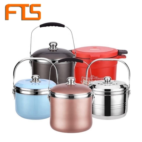 FTS Kimchi Noodle Pots Cookware with Lid Cooker Kitchen Soup Non Stick ...